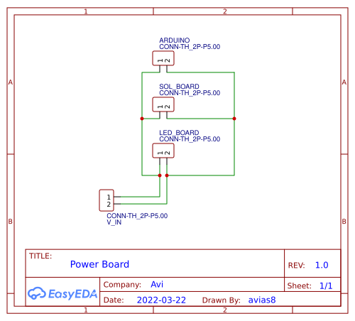 Finished Power Board - OSHWLab