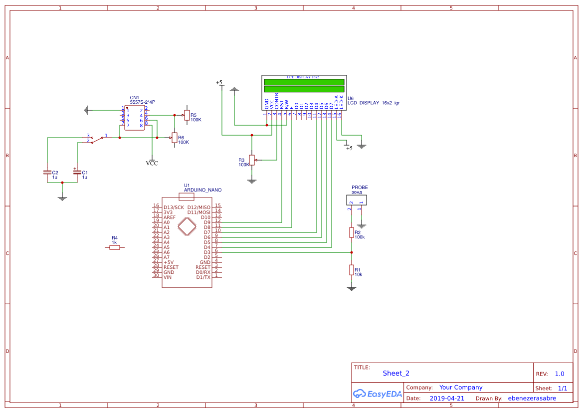 myDisplay - EasyEDA open source hardware lab
