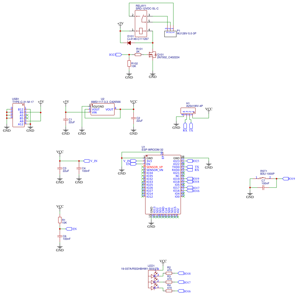 Relay rev 1.0 - OSHWLab