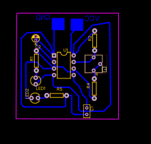 LED Flasher - EasyEDA open source hardware lab