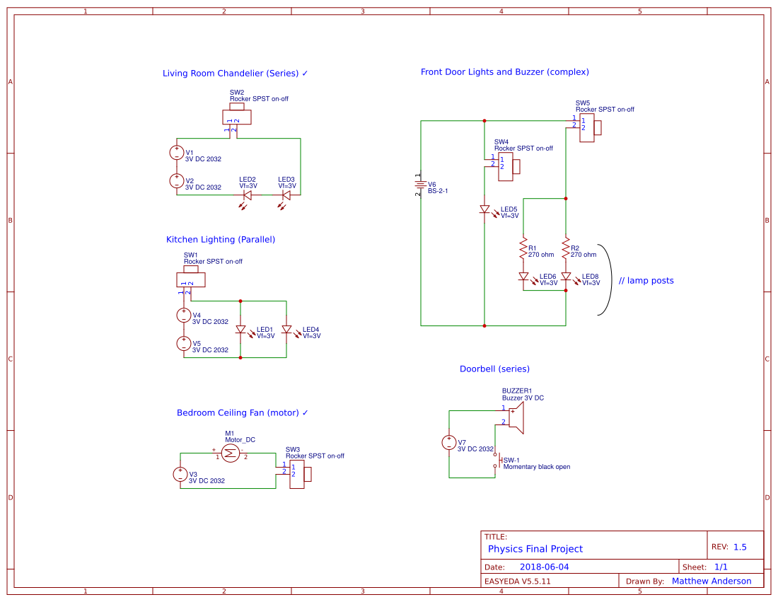 Physics Final Project - EasyEDA open source hardware lab