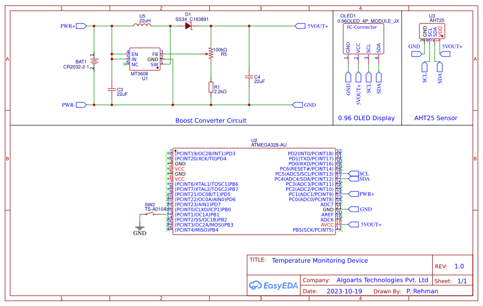 Temperature measurement device - OSHWLab
