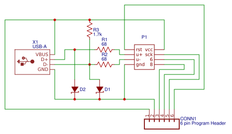 usbtiny isp - EasyEDA open source hardware lab