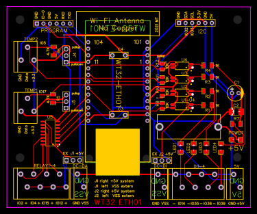 ESP32-ETH01 Carrier Teich v7 - OSHWLab