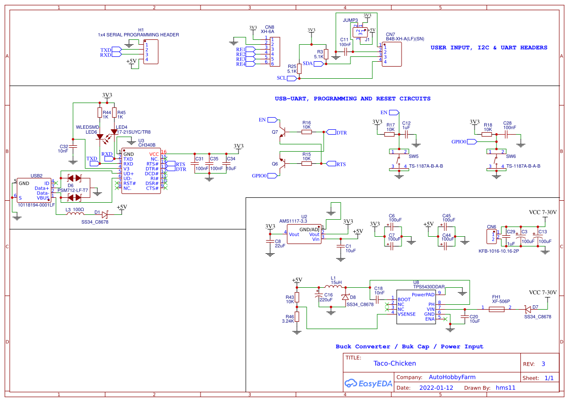 TacoChickenRev1-DC - Non Integrated - EasyEDA open source hardware lab