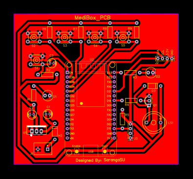 Smart Medibox - EasyEDA open source hardware lab