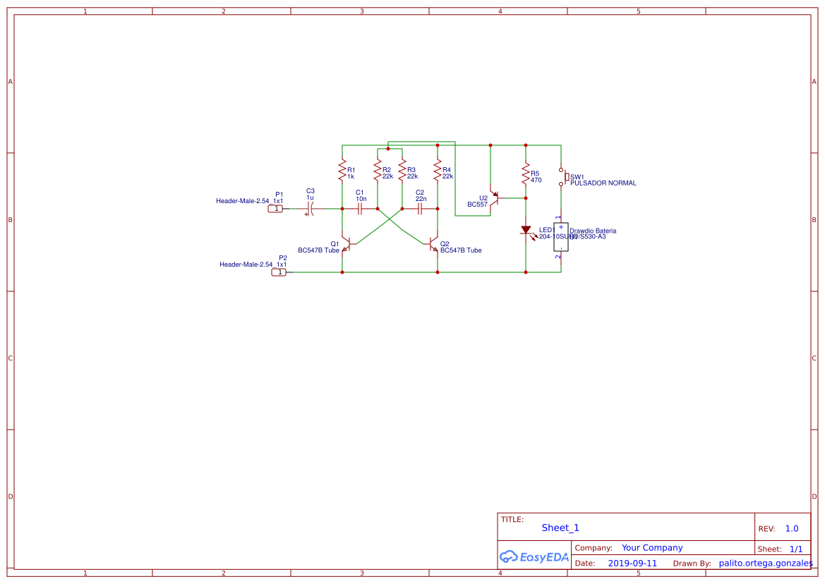 generador de tonos - Platform for creating and sharing projects - OSHWLab