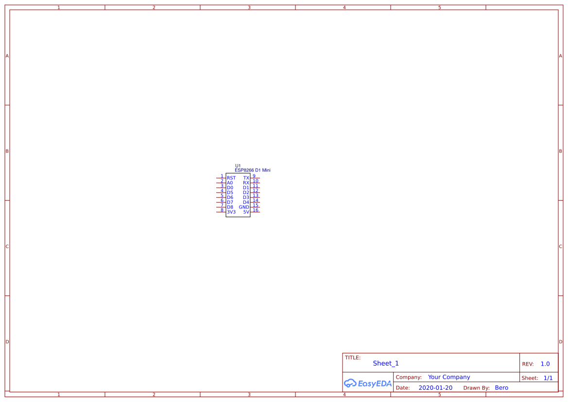 Esp8266 Platform For Creating And Sharing Projects Oshwlab 3811