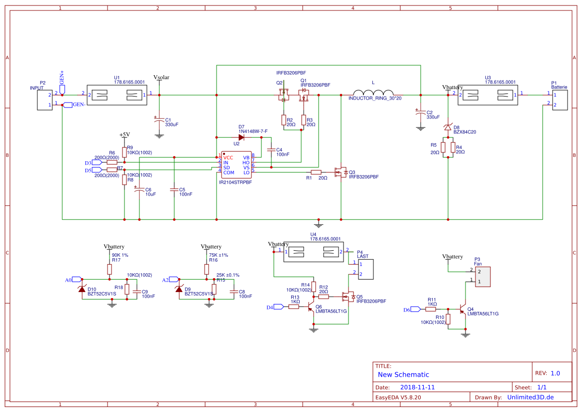 Mppt Arduino Easyeda Open Source Hardware Lab