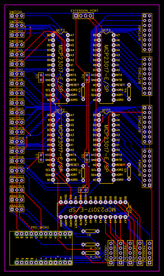 Final Button Box - EasyEDA open source hardware lab