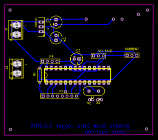 Solar Power Data Logger Arduino - OSHWLab