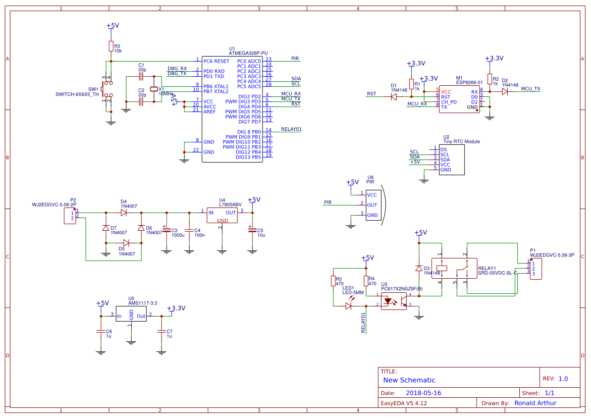 Automatic_Light_Control - EasyEDA open source hardware lab