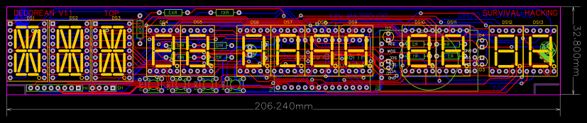 Time Device Replica - Back to the future - OSHWLab
