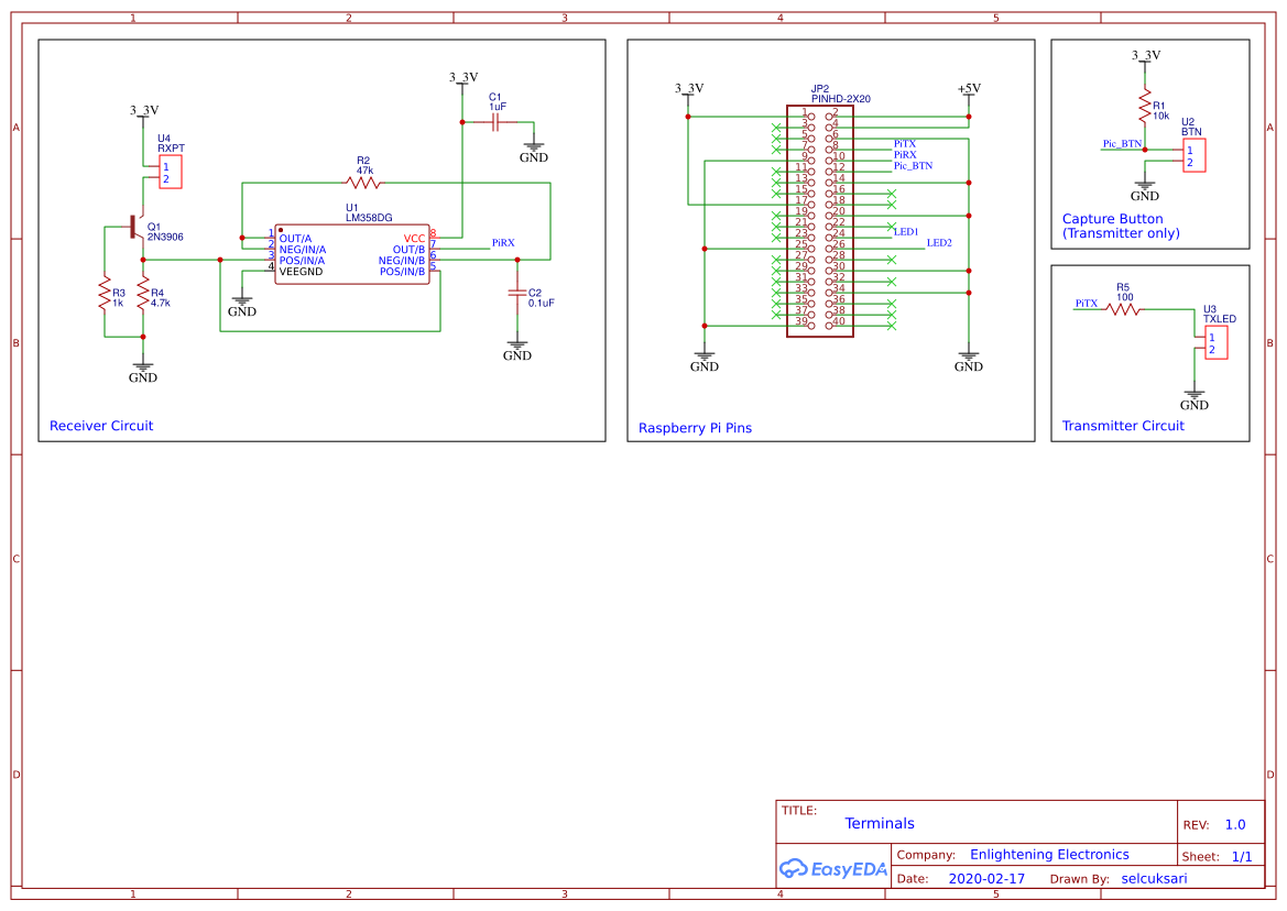Simple boost converter UC3843 - EasyEDA