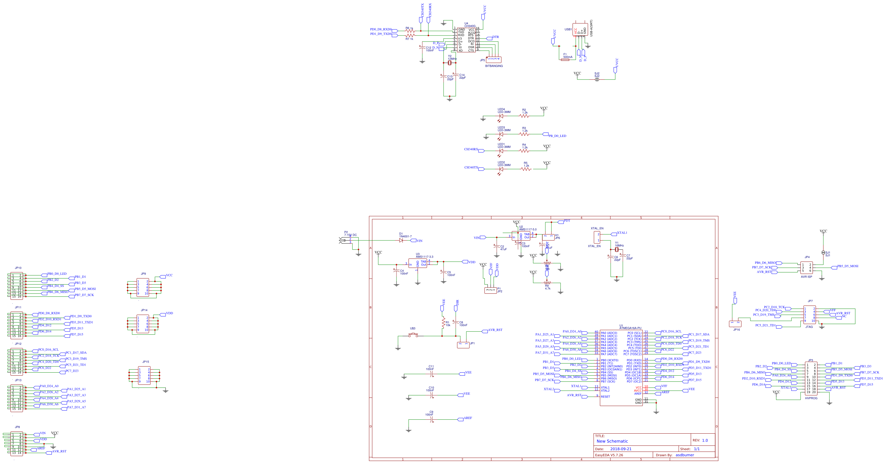 atmega16 arduino1 - Platform for creating and sharing projects - OSHWLab