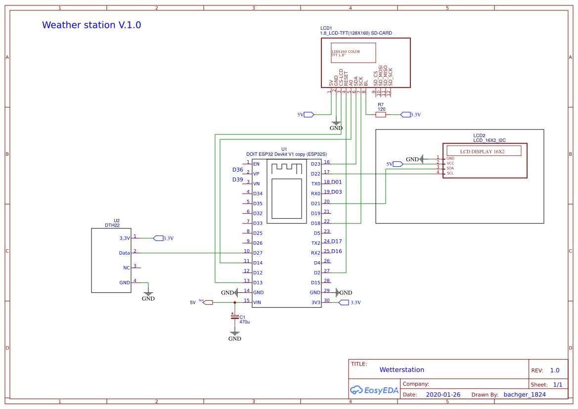 Wetterstation - Platform for creating and sharing projects - OSHWLab