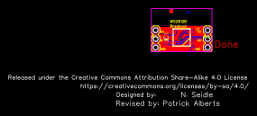 RGB LED Breakout - WS2812B (Open hardware) - OSHWLab