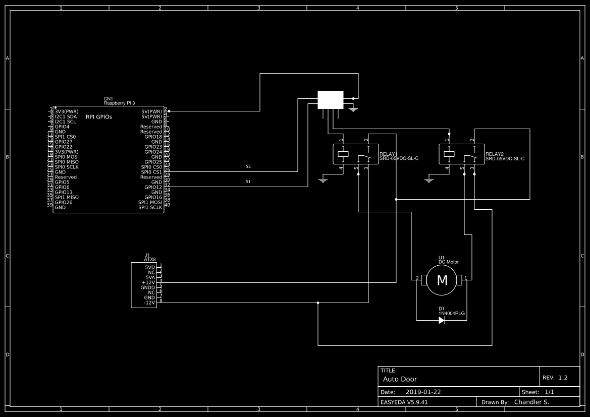 Auto Door 1 - Platform for creating and sharing projects - OSHWLab