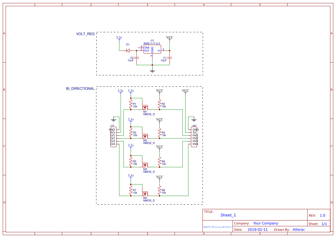 Level Converter - EasyEDA open source hardware lab