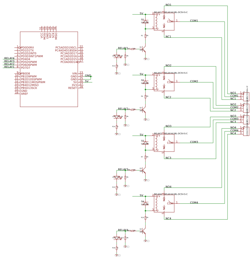 Relay Shield v3.0 Arduino copy - EasyEDA open source hardware lab