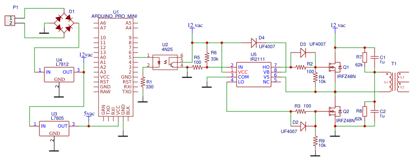 arduino_ir2111 - EasyEDA open source hardware lab