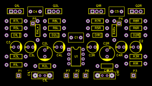 Headphone Amplifier Rod Elliott (ESP) - OSHWLab
