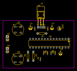 atmega Voltmeter - EasyEDA open source hardware lab