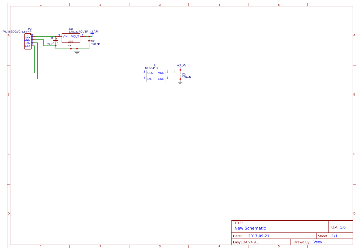 sensor_MS58_oneside - Platform for creating and sharing projects - OSHWLab
