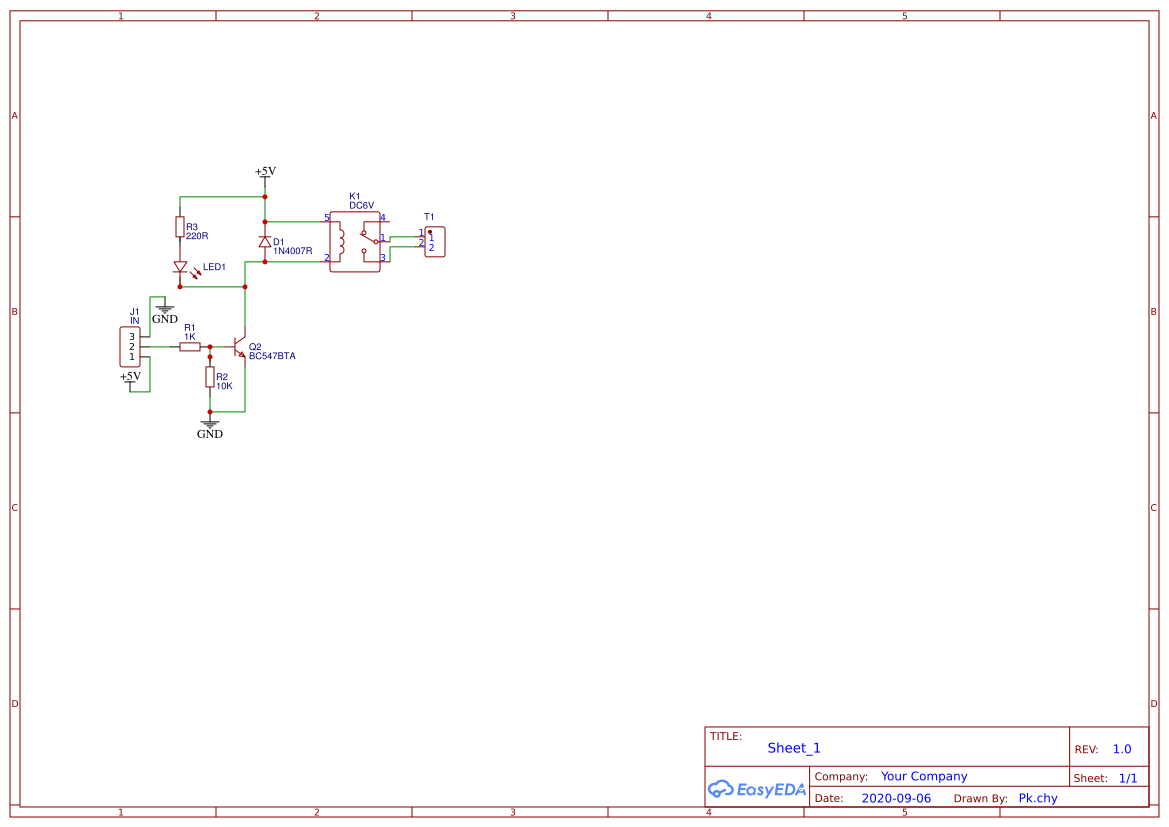 Relay Module - Platform for creating and sharing projects - OSHWLab