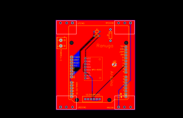 Pulsitha Drone PCB - OSHWLab