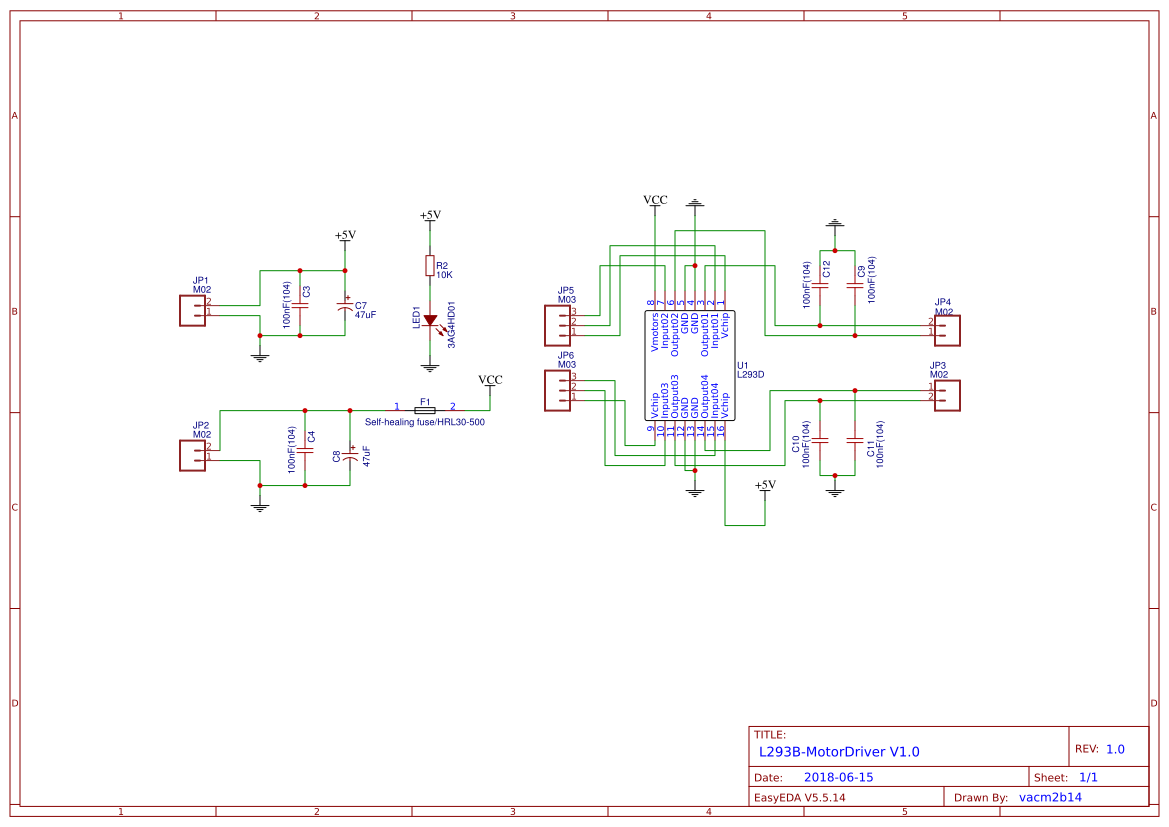 L298_MotorDriver_V1 - EasyEDA open source hardware lab
