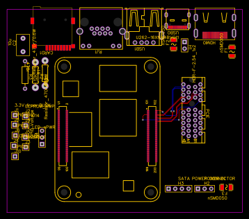 RPI CM4 NAS SATA PCIE - OSHWLab