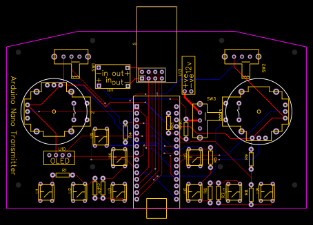 ARDUINO NANO transmitter - EasyEDA open source hardware lab