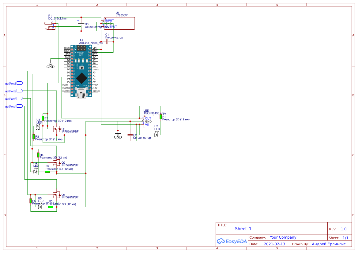 RGB Controllert - EasyEDA open source hardware lab