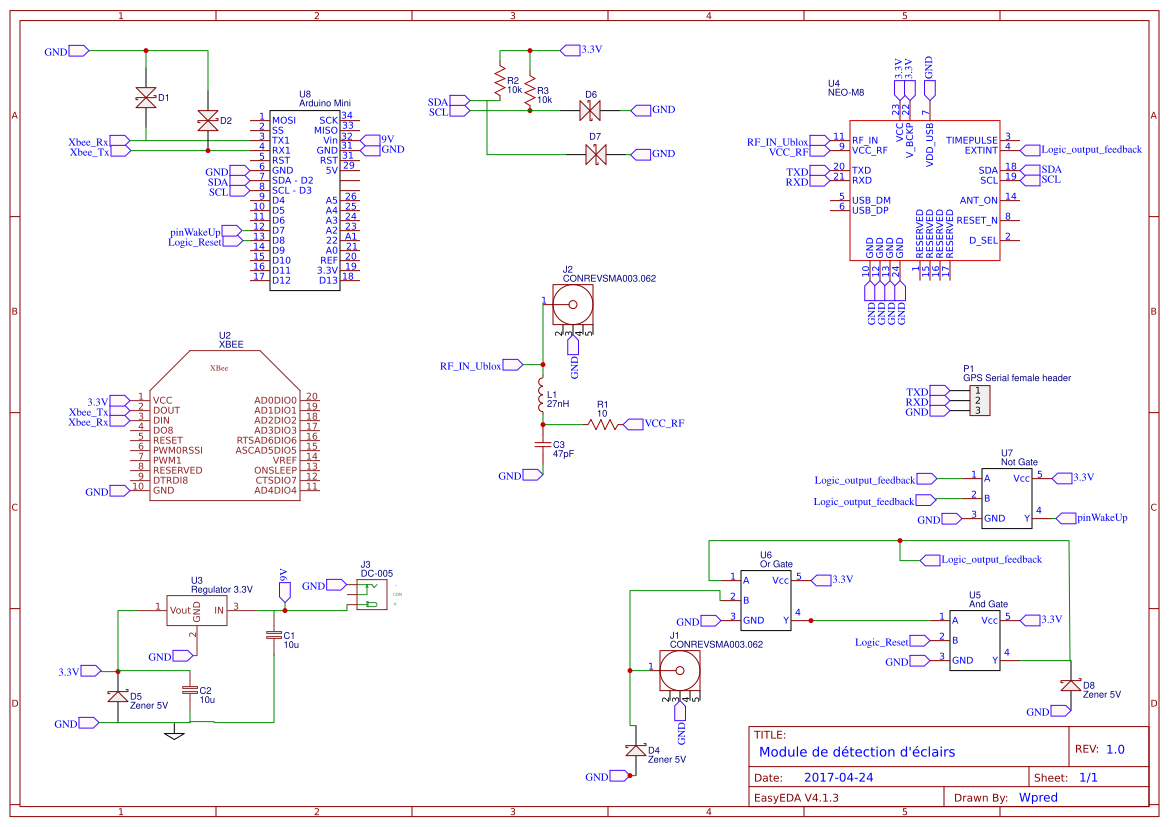 Ligntning detector copy - EasyEDA open source hardware lab