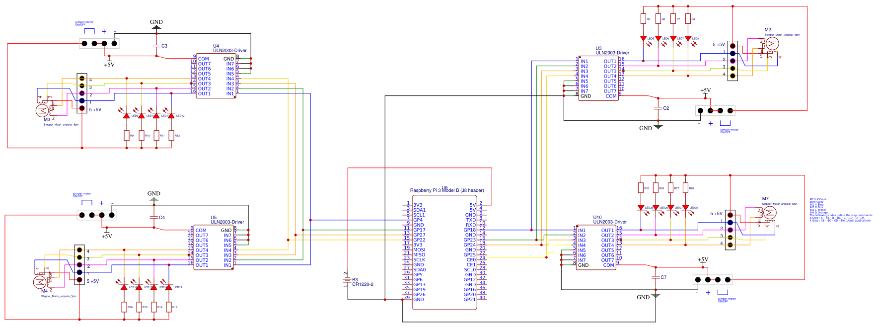 PI-ULN2003-StepperMotor - EasyEDA open source hardware lab