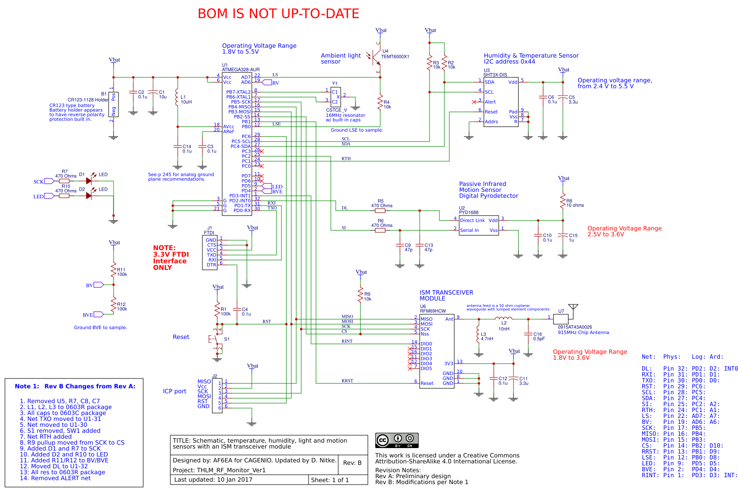 THLM_RF_Monitor_Ver1_RevB - EasyEDA open source hardware lab