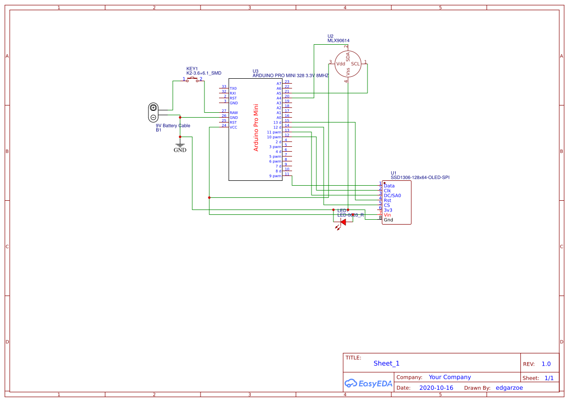 Termômetro digital - Projeto Microcontroladores - OSHWLab