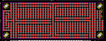 Solderable Breadboard PCBs - EasyEDA open source hardware lab