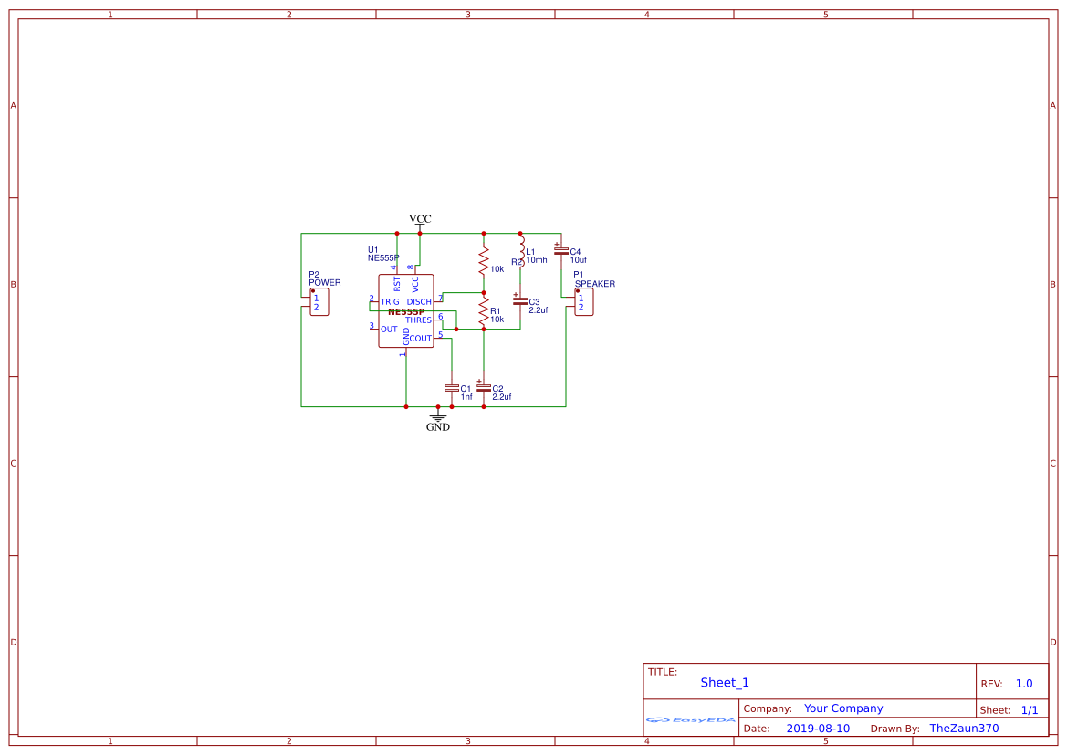 METAL DETECTOR - Platform for creating and sharing projects - OSHWLab