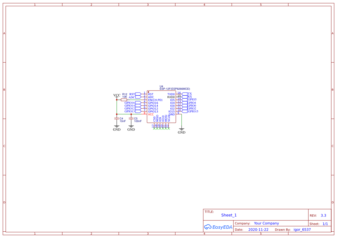 HeishaMon - ESP8266EX - EasyEDA open source hardware lab