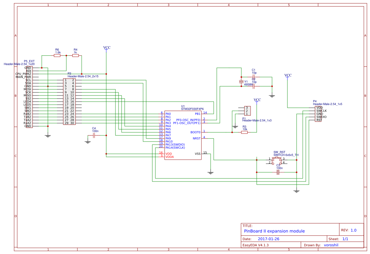 pb2_stm32f030f4_ext - EasyEDA open source hardware lab