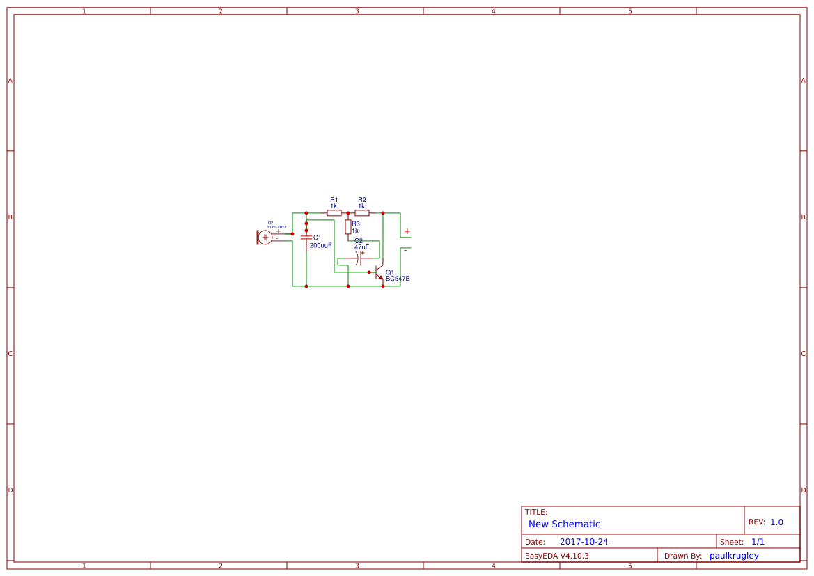 Mic Preamp - EasyEDA open source hardware lab