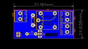 RELAY WITH 7SEG - OSHWLab