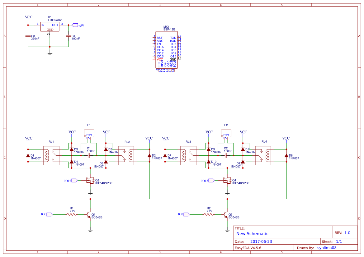 ESP_Shield - EasyEDA open source hardware lab
