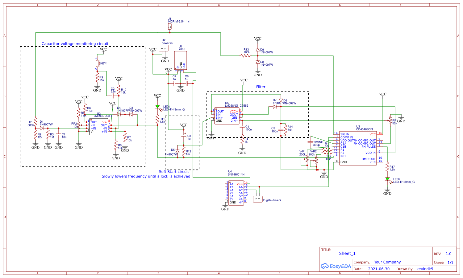 PLL induction Heater (updated for better tracking) - OSHWLab