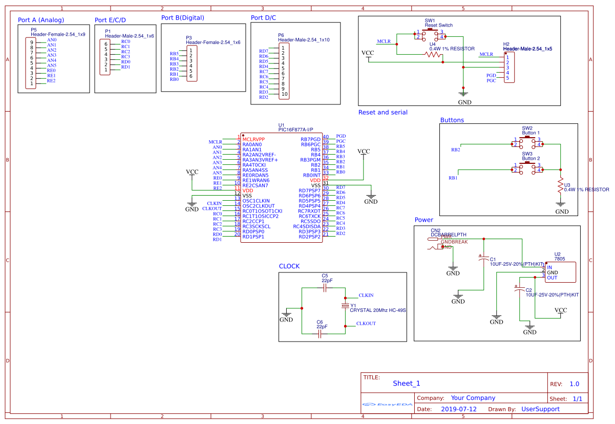 pic16f778a - Platform for creating and sharing projects - OSHWLab