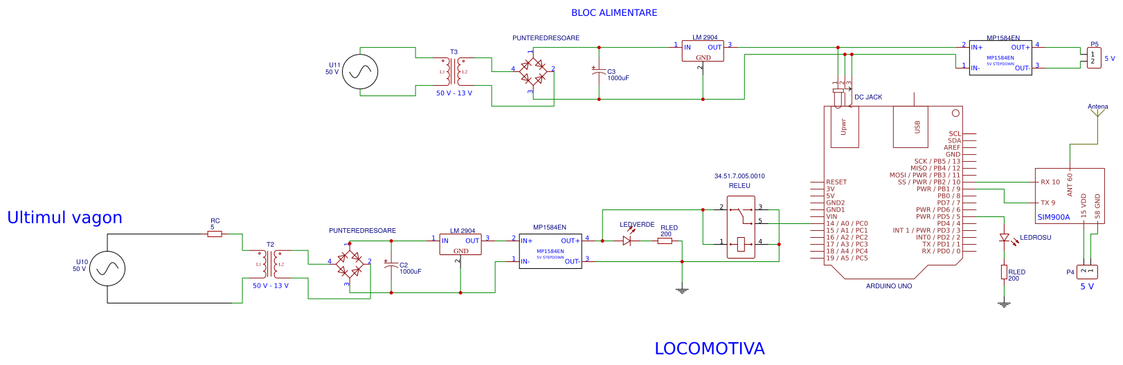 Proiect feroviar Paulo - OSHWLab