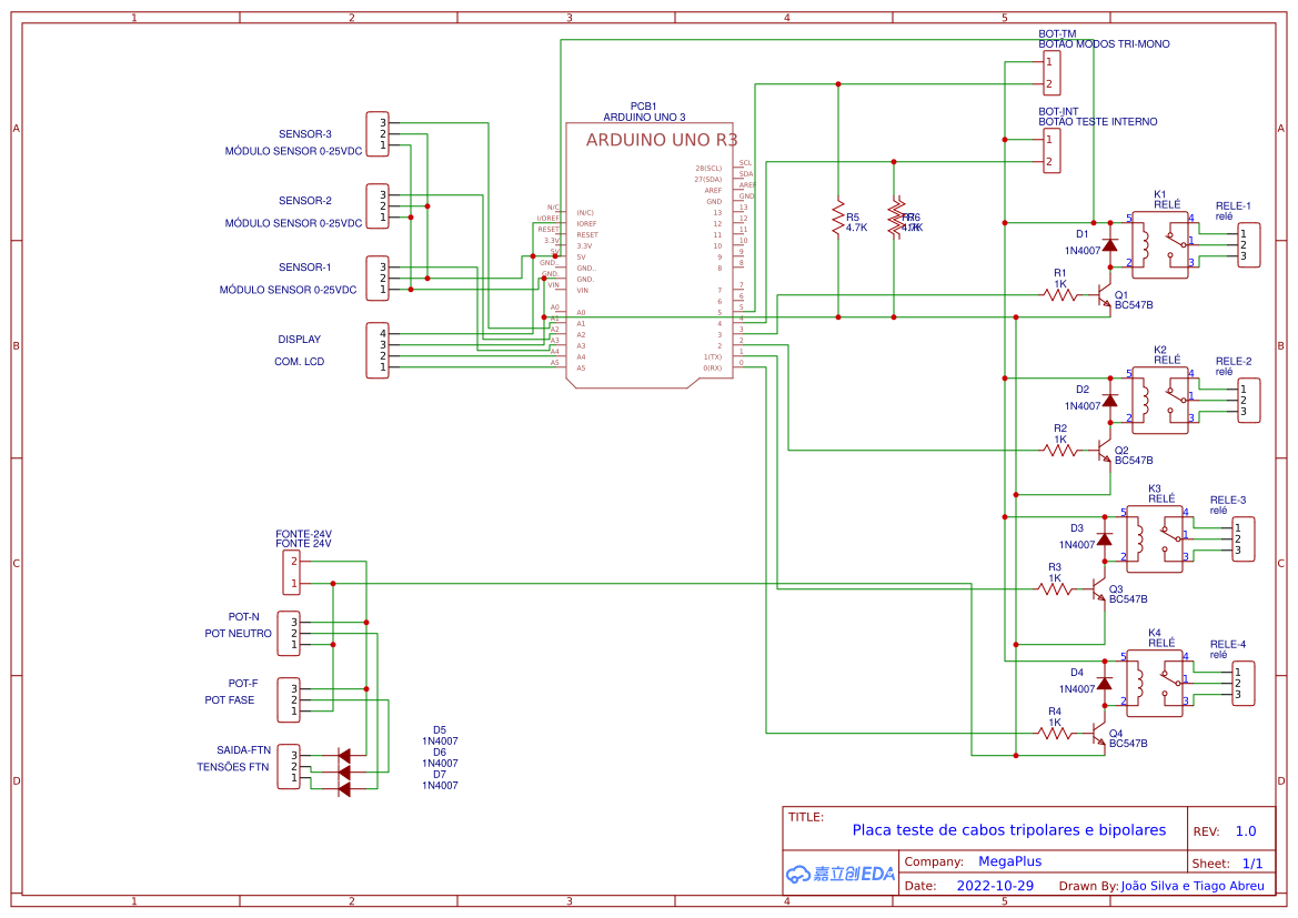 PROJETO TESTE - EasyEDA open source hardware lab