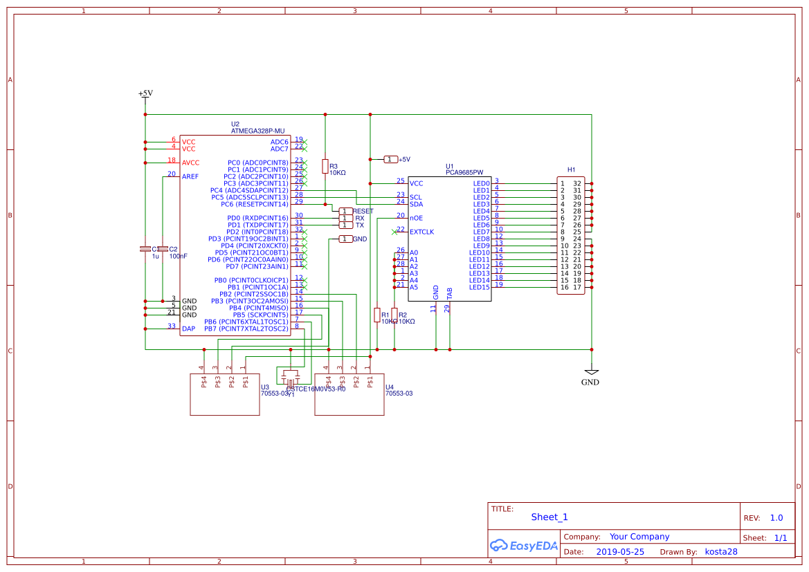 LED_STEPS - EasyEDA open source hardware lab
